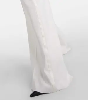 Max Mara Ercole Straight Leg Pants - White