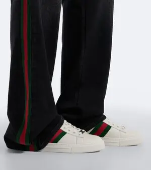 Gucci Ace Leather Sneakers