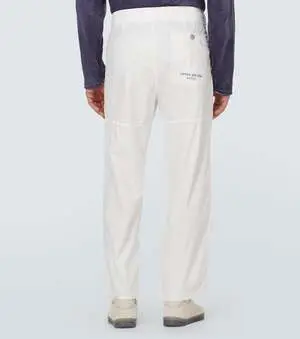 Stone Island Marina Cotton Straight Leg Trousers
