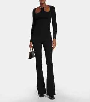 Proenza Schouler Chain-trimmed Cutout Top