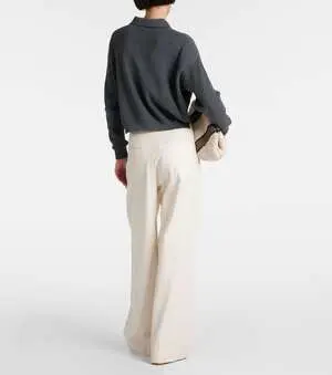 Brunello Cucinelli Cotton Polo Sweater