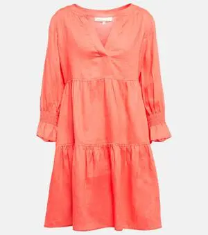 Heidi Klein Moroccan Sands Linen Mini Dress