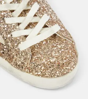 GOLDEN GOOSE Superstar Glitter Sneakers