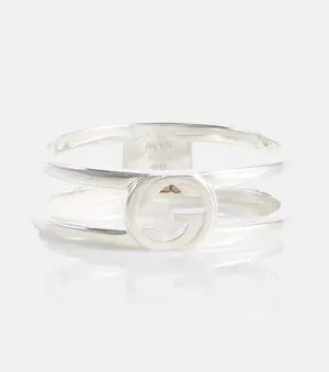 Gucci Interlocking G Ring - Silver