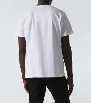 FRAME Logo Cotton Jersey T-shirt