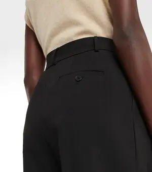 THE FRANKIE SHOP Bea Twill High-rise Trousers