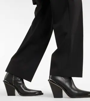 THE FRANKIE SHOP Bea Twill High-rise Trousers