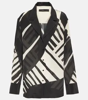 SIR. Printed Silk Shirt