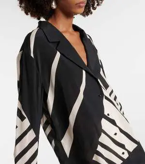 SIR. Printed Silk Shirt