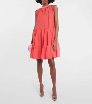 ROKSANDA Tiered Jersey Minidress