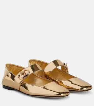 Valentino Garavani Vlogo Locker Mary Jane Flats