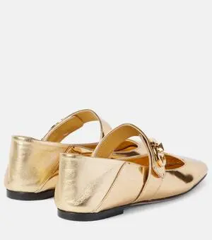 Valentino Garavani Vlogo Locker Mary Jane Flats