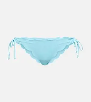 Marysia Mott Self-tie Bikini Bottom - Blue