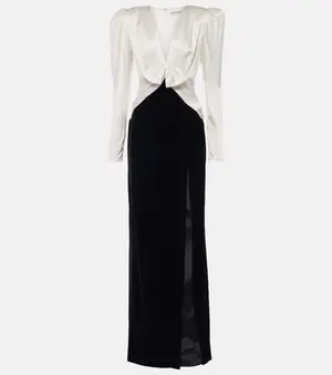 Alessandra Rich Paneled Evening Dresses