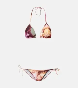VIVIENNE WESTWOOD The Kiss Printed Bikini - Multicoloured