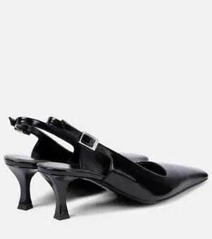 Proenza Schouler 65 Leather Slingback Pumps