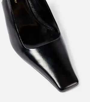 Proenza Schouler 65 Leather Slingback Pumps
