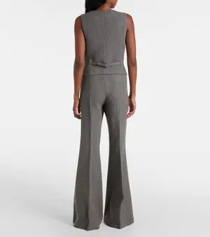 Gabriela Hearst Coleridge Wool And Cashmere Vest