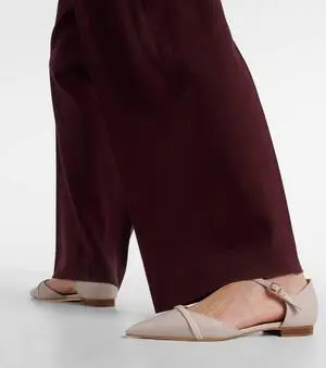 MALONE SOULIERS Ulla Leather Ballet Flats