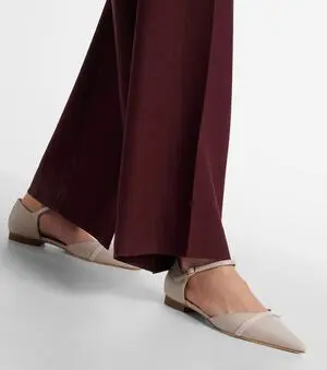 MALONE SOULIERS Ulla Leather Ballet Flats