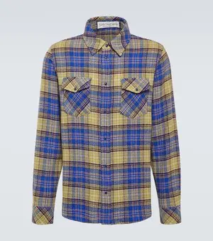 GOD'S TRUE CASHMERE Tartan Cashmere Shirt - Multicoloured