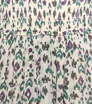 MARANT ETOILE Eulie Printed Midi Dress