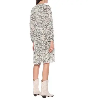 MARANT ETOILE Eulie Printed Midi Dress