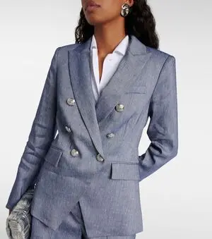 Veronica Beard Miller Double-breasted Blazer