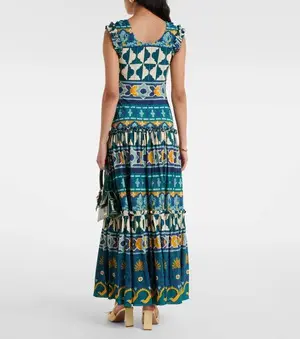 La DoubleJ Pimento Printed Maxi Dress