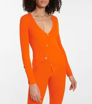 Jacquemus Le Cardigan Tordu Cardigan - Orange