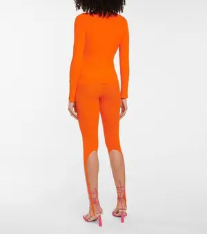 Jacquemus Le Cardigan Tordu Cardigan - Orange
