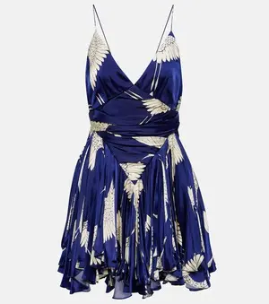 Khaite Pleated Cocktail Dresses