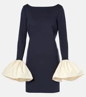 Staud Hawthorne Mini Dress - Blue