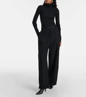 Khaite Caiton Straight Trousers