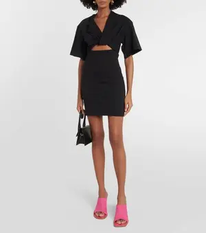 Jacquemus La Robe Bahia Minidress - Black