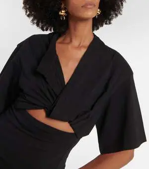Jacquemus La Robe Bahia Minidress - Black