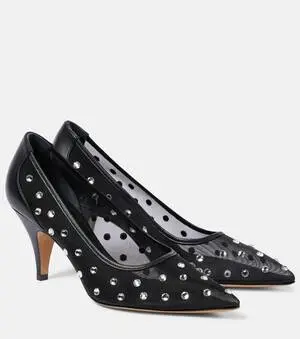 Khaite Embellished Pumps