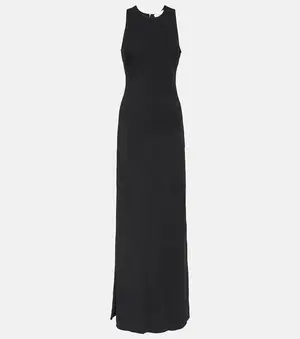 AMI Paris Jersey Maxi Dress