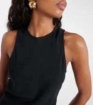 AMI Paris Jersey Maxi Dress
