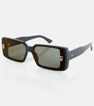 Cartier Panthère De Rectangular Sunglasses