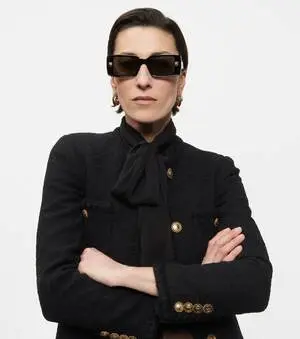 Cartier Panthère De Rectangular Sunglasses