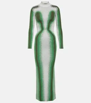 Y/project Printed Knit Maxi Dress