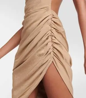 Jacquemus La Robe Saudade Minidress - Beige