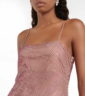 Stella McCartney Crystal-embellished Mini Dress