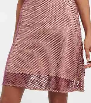 Stella McCartney Crystal-embellished Mini Dress