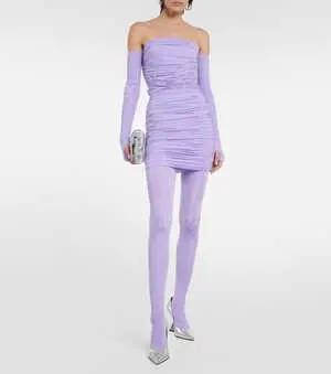 Alex Perry Crystal-embellished Tights