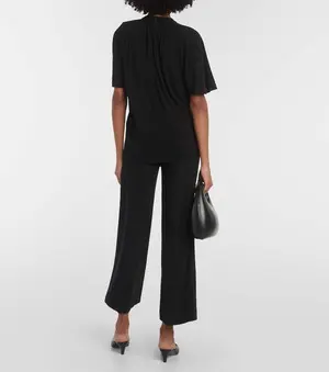 TOTEME Draped Jersey Top
