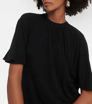 TOTEME Draped Jersey Top