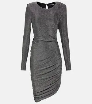 Veronica Beard Cyrus Metallic Minidress