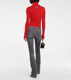 7 For All Mankind Mid-rise Bootcut Jeans